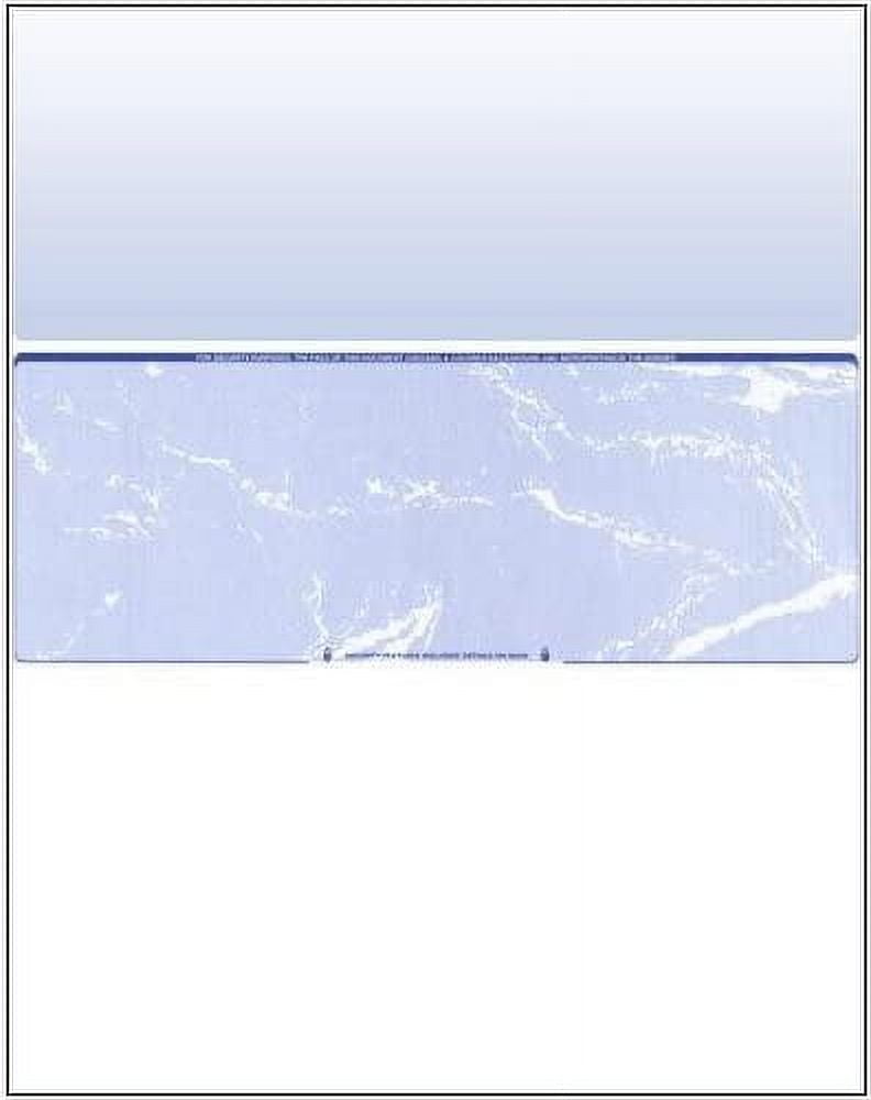 Business Voucher Check Stock - Computer Laser Checks - 500 Sheets ...