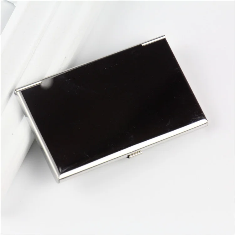 Business card case, stainless steel metal case, credit card holder ...