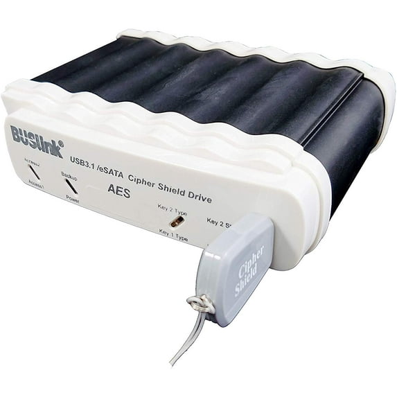 Buslink CipherShield CDSX-1TSDG2C 1 TB Portable Solid State Drive - 2.5 ...