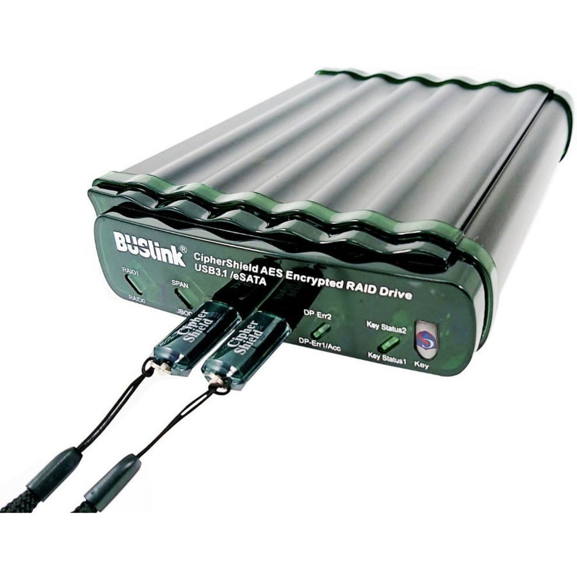 Buslink CipherShield CSE8TSDRG2KKB DAS Storage System - Walmart.com