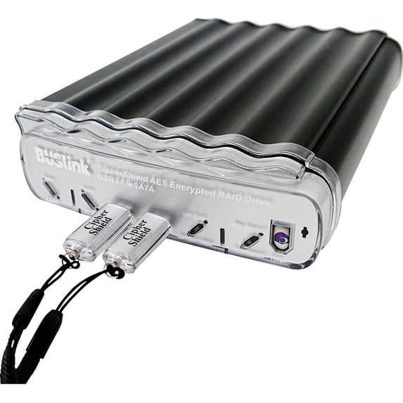 Buslink CipherShield CSX8TSDRG2KKB DAS Storage System - Walmart.com