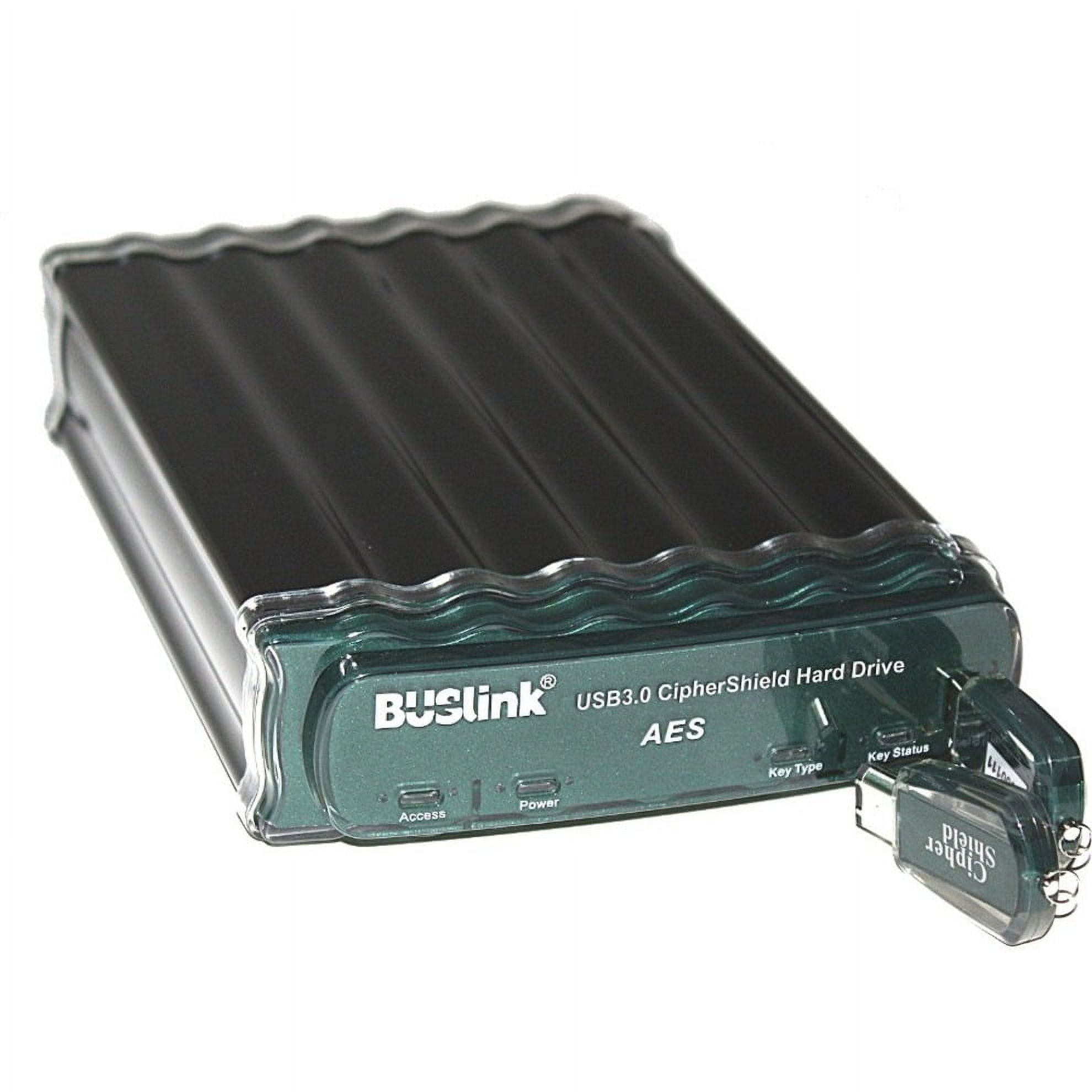 Buslink Media CipherShield FIPS 140-2 Level 2 HIPAA 256-bit AES USB 3.0 ...