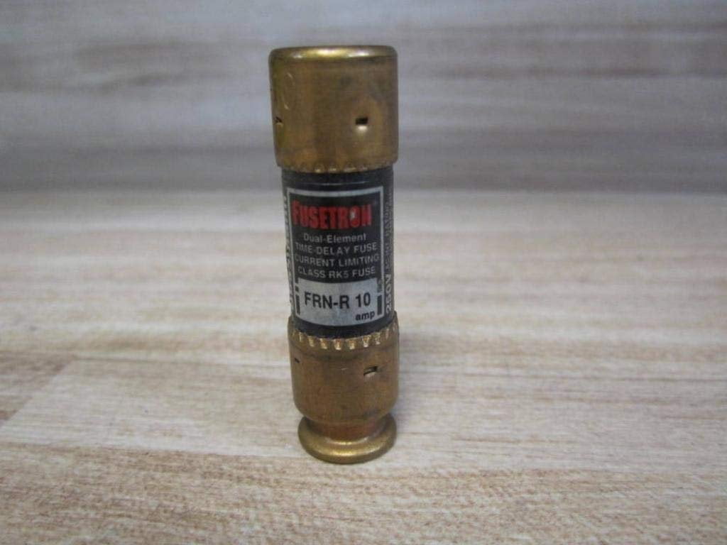 Buss Fusetron FRN-R-10 Dual Element Fuses Lot of 10 - Walmart.com