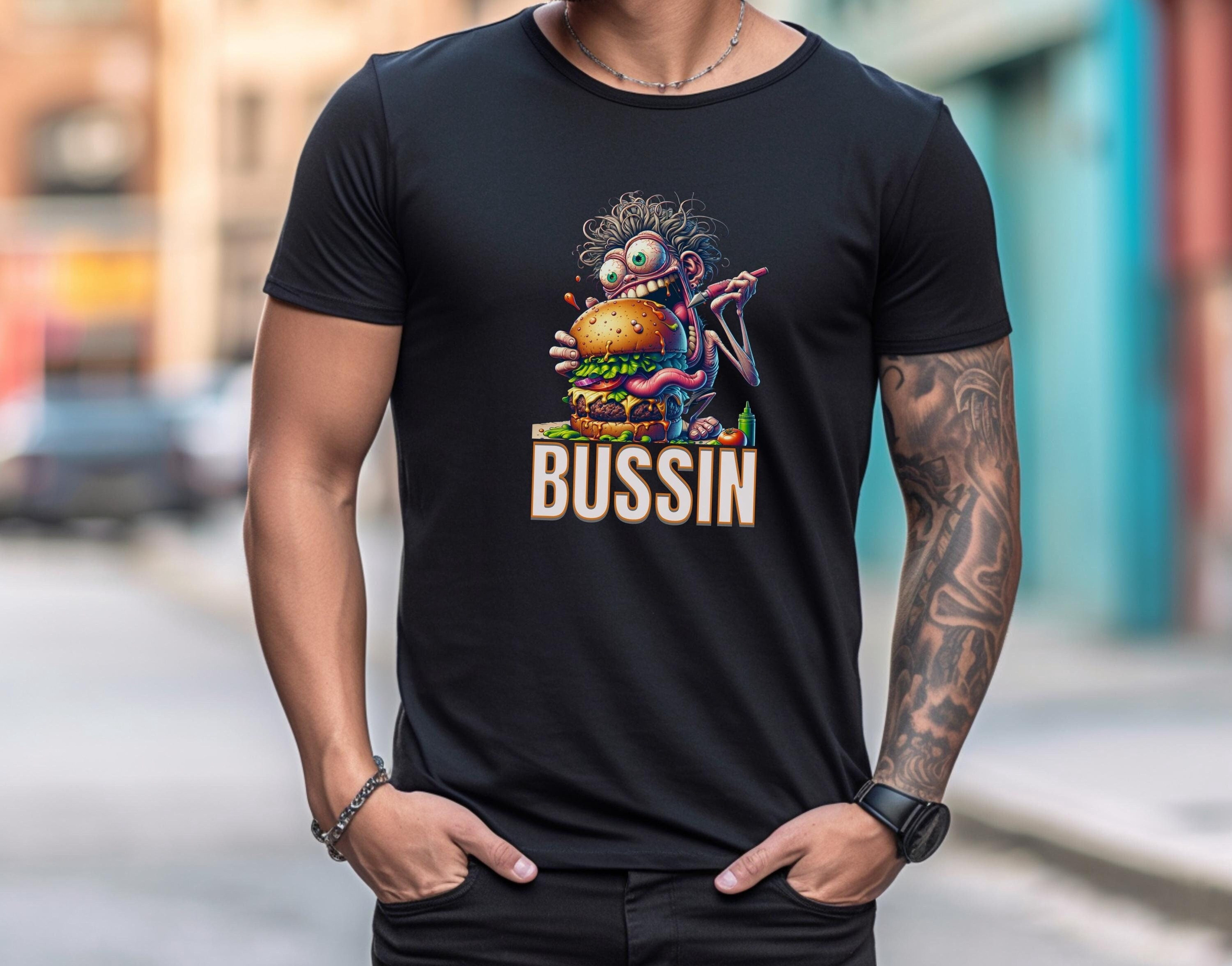 Bussin Tshirt, Crazy Tee, Bussin Tee, Slang Mens Shirt, Slang Womans T ...