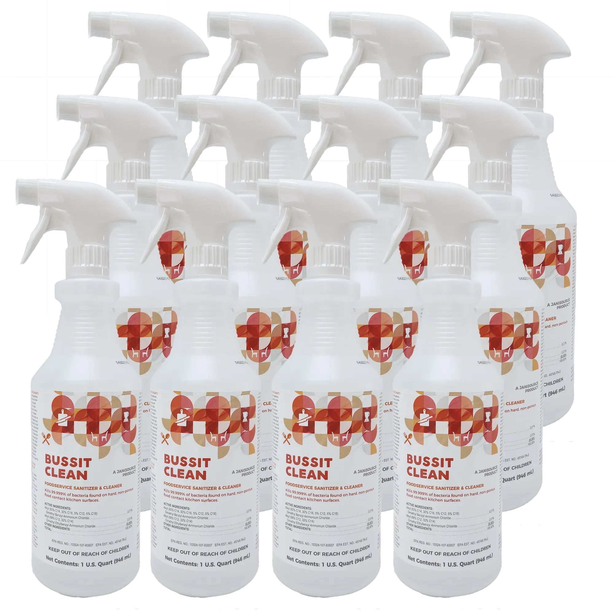 Bussit Clean Food Surface Kitchen Sanitizer & Cleaner For Restaurants ...