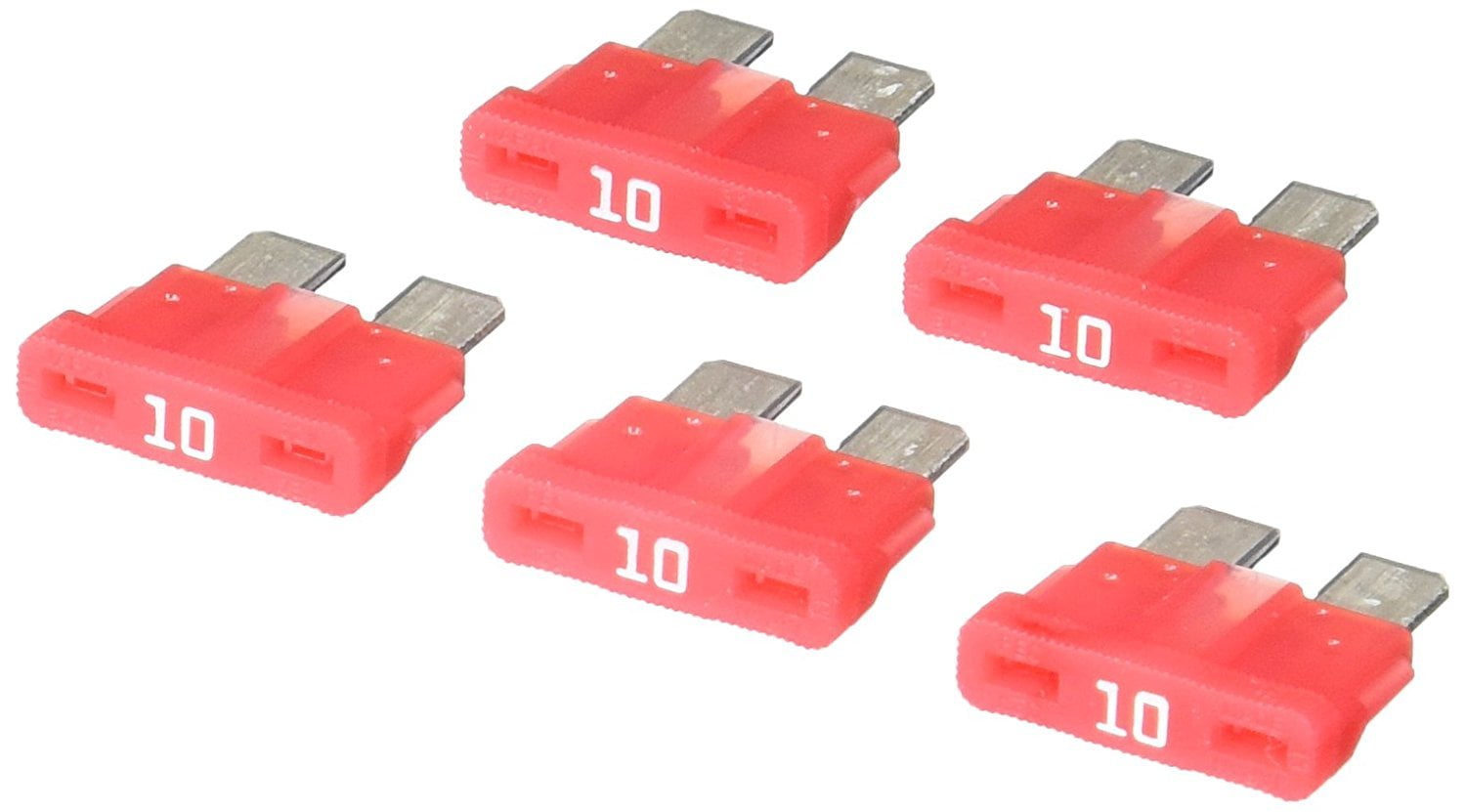Bussman BP/ATC-10 RP 10 Amp Fuses 5 Count - Walmart.com