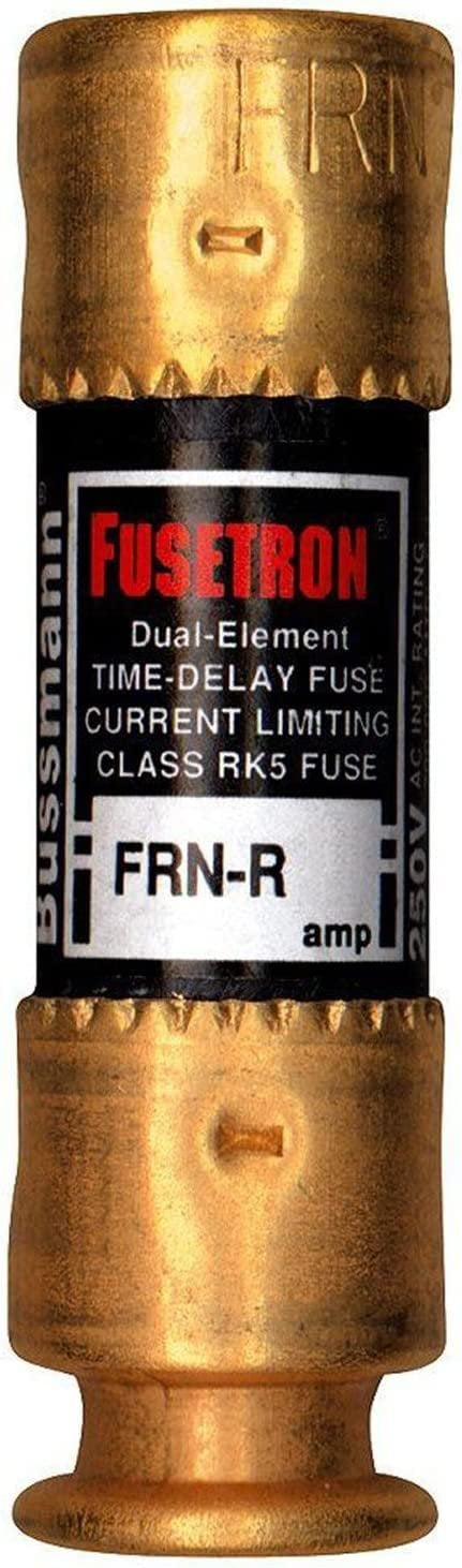 Bussman BP/FRN-R-25 25 Amp 250Vac Non-Indicating Dual-Element Time ...