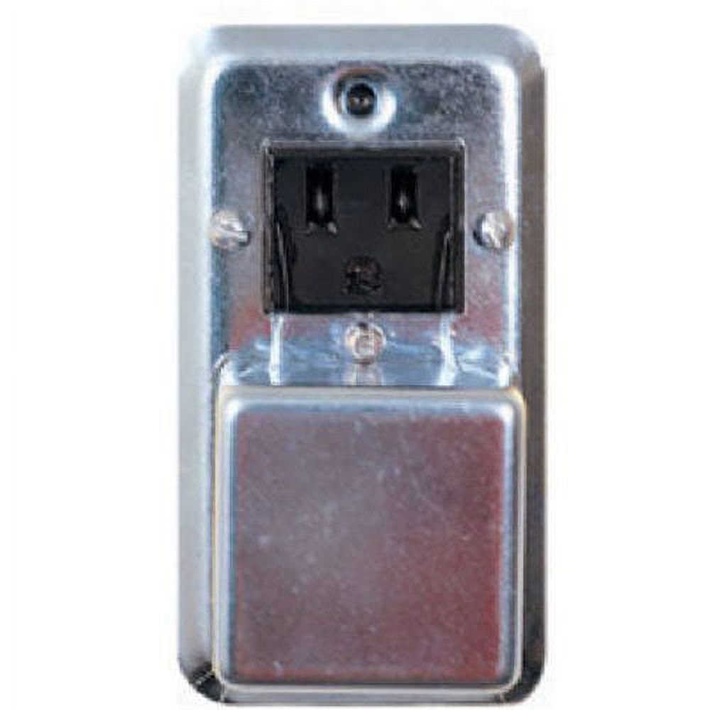 Bussman BP/SRU 1/2 HP 15 Amp 2-1/4" Fused Receptacle Box Cover ...