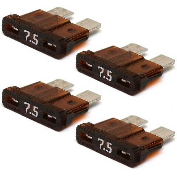 Bussman Boat Blade Fuses BK/ATC-7.5 | Mini ATC Ranger 7.5A (Set of 4 ...
