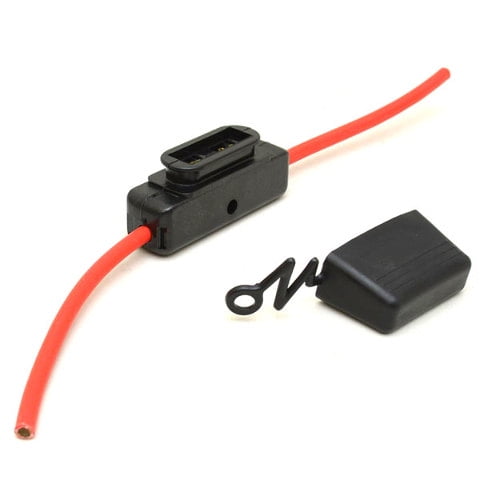 Bussman Boat Heavy Duty Fuse Holder | In line 8 Awg 50 Amp - Walmart.com