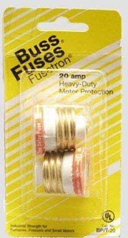 Bussman Fuse Plug Fustron20A Cd2 - Walmart.com