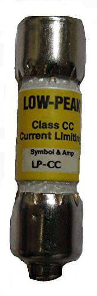 Bussman LP-CC-8 Low-Peak Class CC Time-Delay Fuse, 8 Amp, 600 VAC/150 ...