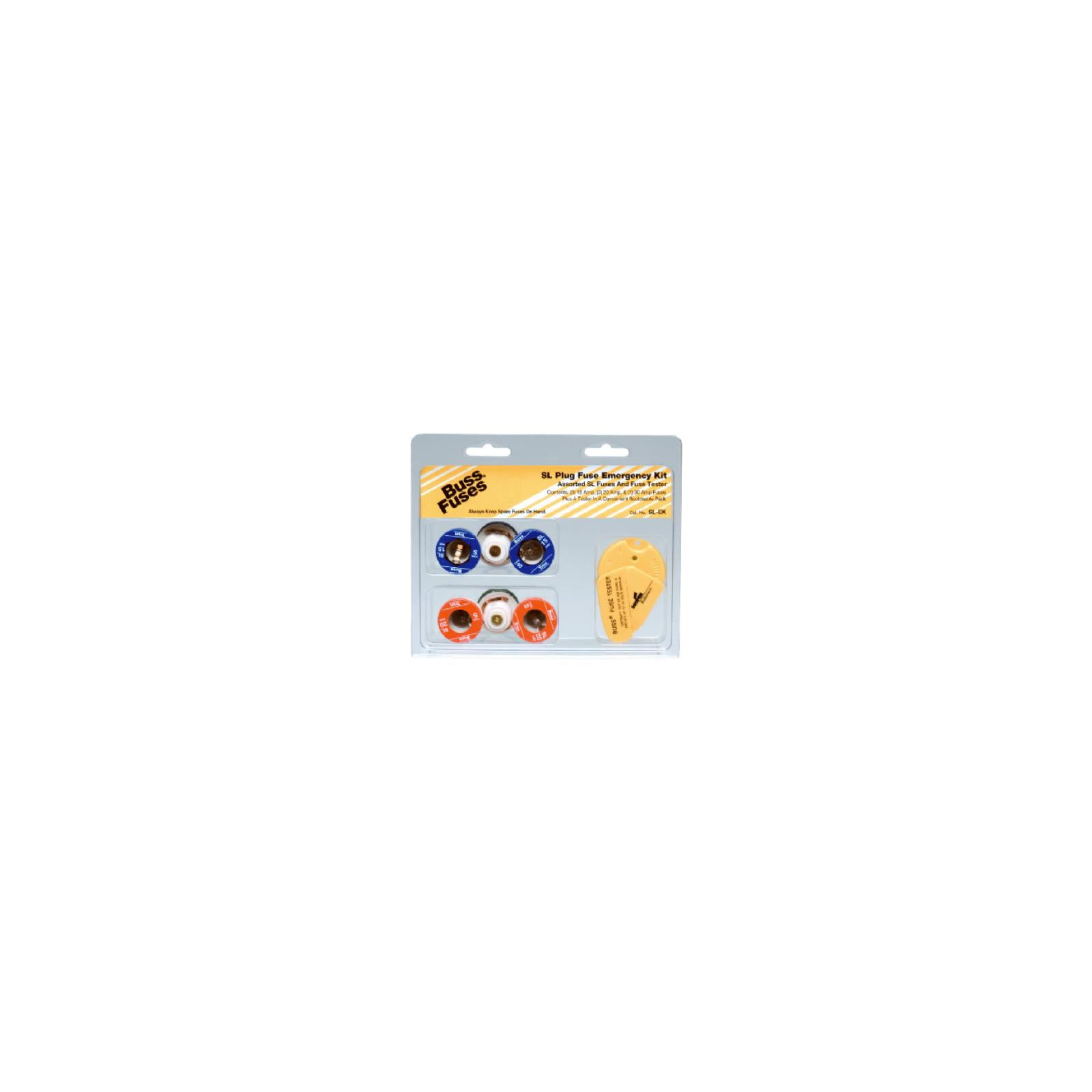 Bussman SL-EK SL Plug Fuse Emergency Kit - Walmart.com