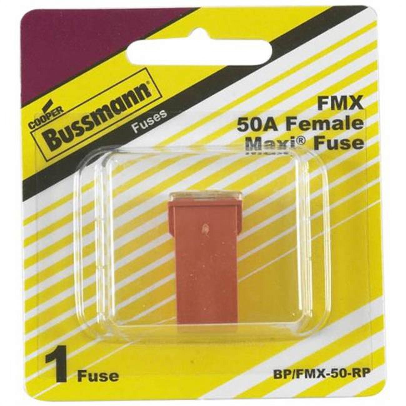 Bussmann 50 Amp Female Maxi Fuse-Red - Walmart.com