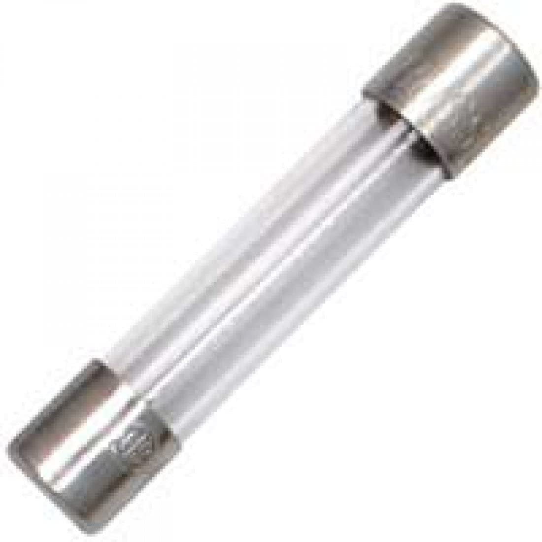 Bussmann BP/AGC-6-RP AGC 6 Amp Fast-Acting Glass Tube Fuses 1/4" x 1-1/ ...