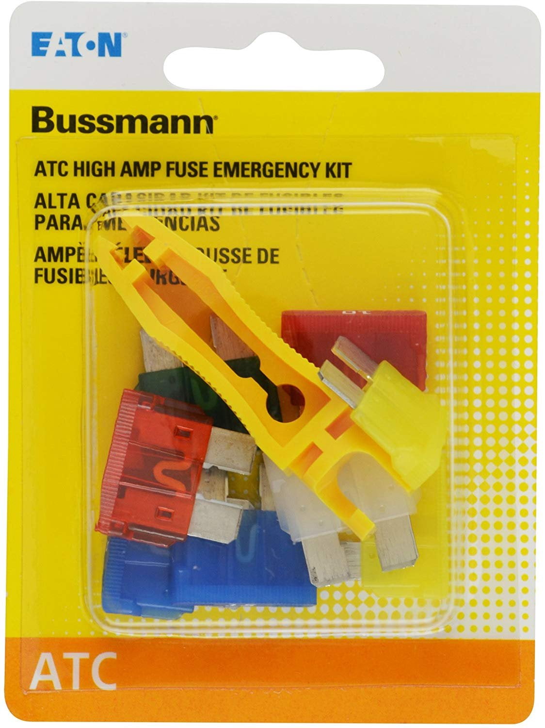 Bussmann BP/ATC-AH8-RPP High Ampere ATC Emergency Fuse Kit - 8 Piece ...