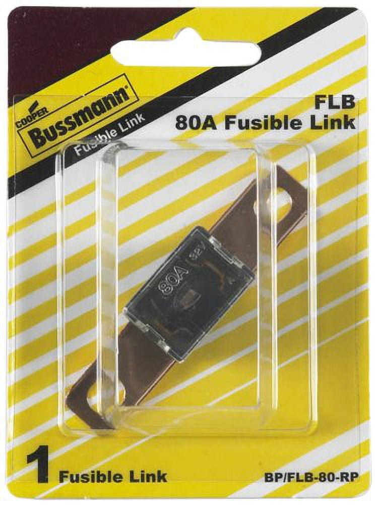 Bussmann (BP/FLB-80-RP) 80 Amp Bolt-on Fusible Link with 13/16" Bolt ...