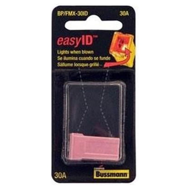 Bussmann BP/FMX-30ID Easy ID Slow Blow Female MAXI Fuse with LED ...