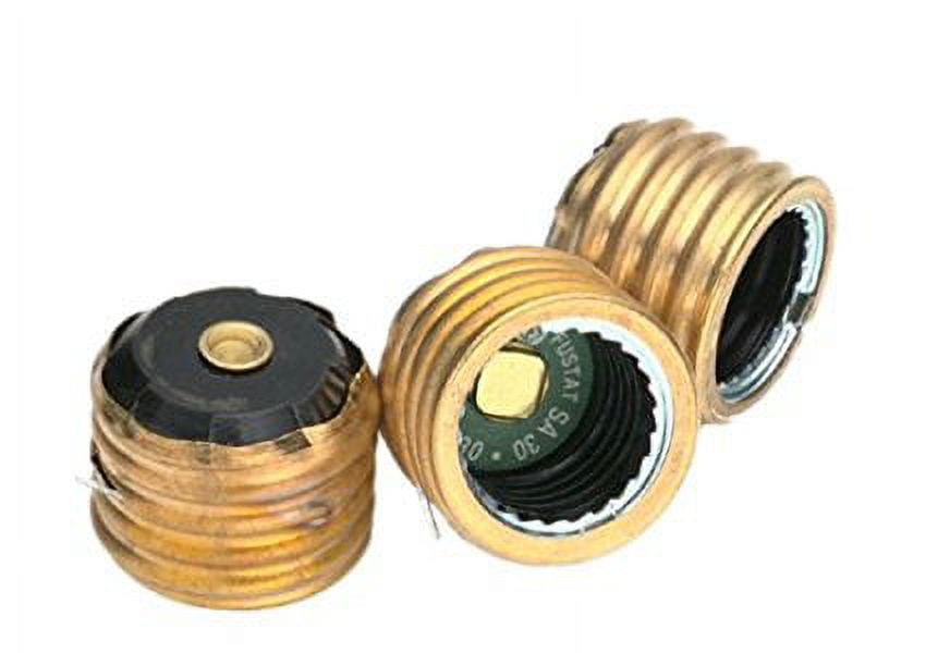 Bussmann 30 Amps Type S Fuse Adapter, 3 Pack, CSA Listed, for ...