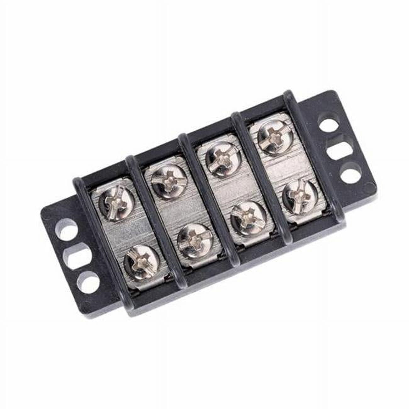 Bussmann BP-TB200-04-RP 20 amp Four Position Double Row Terminal Block ...