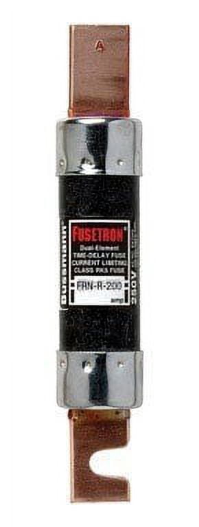 Bussmann Cartridge Fuse Dual Element Time Delay 200 Amp 250 V 7.13 " X ...