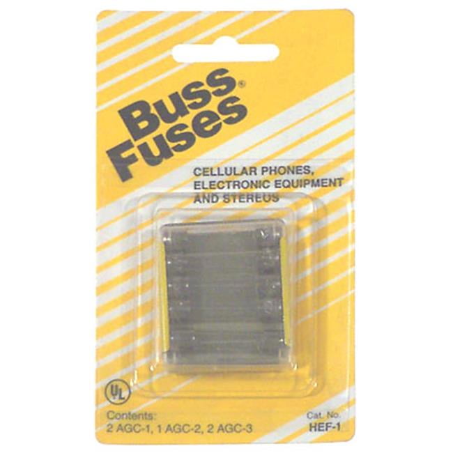 Bussmann - Cooper Electronic Fuse Assortment 250 Volt Cooper Electronic ...