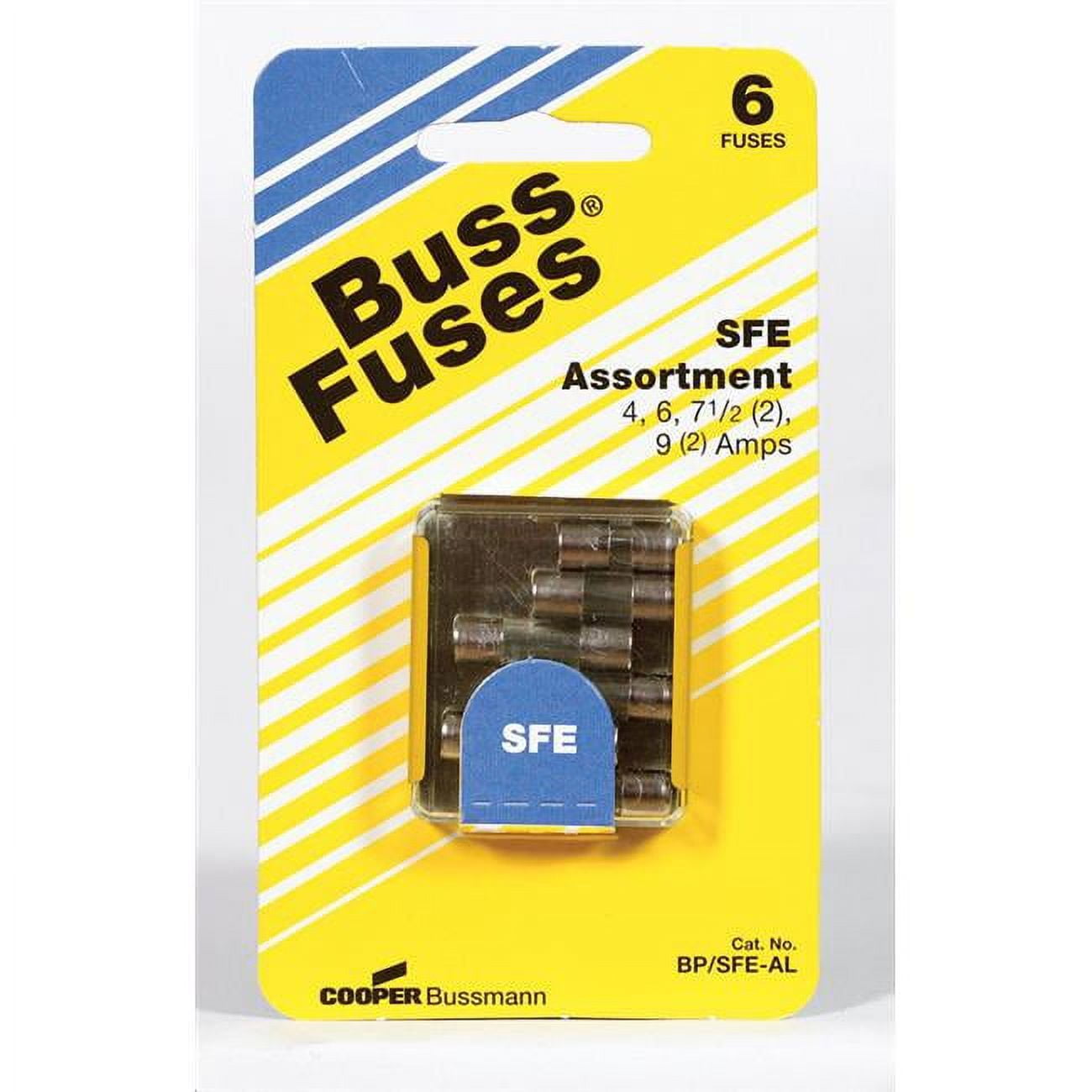 Bussmann Electrical Safe Automotive Fast-Acting Glass-Tube Fuses ...