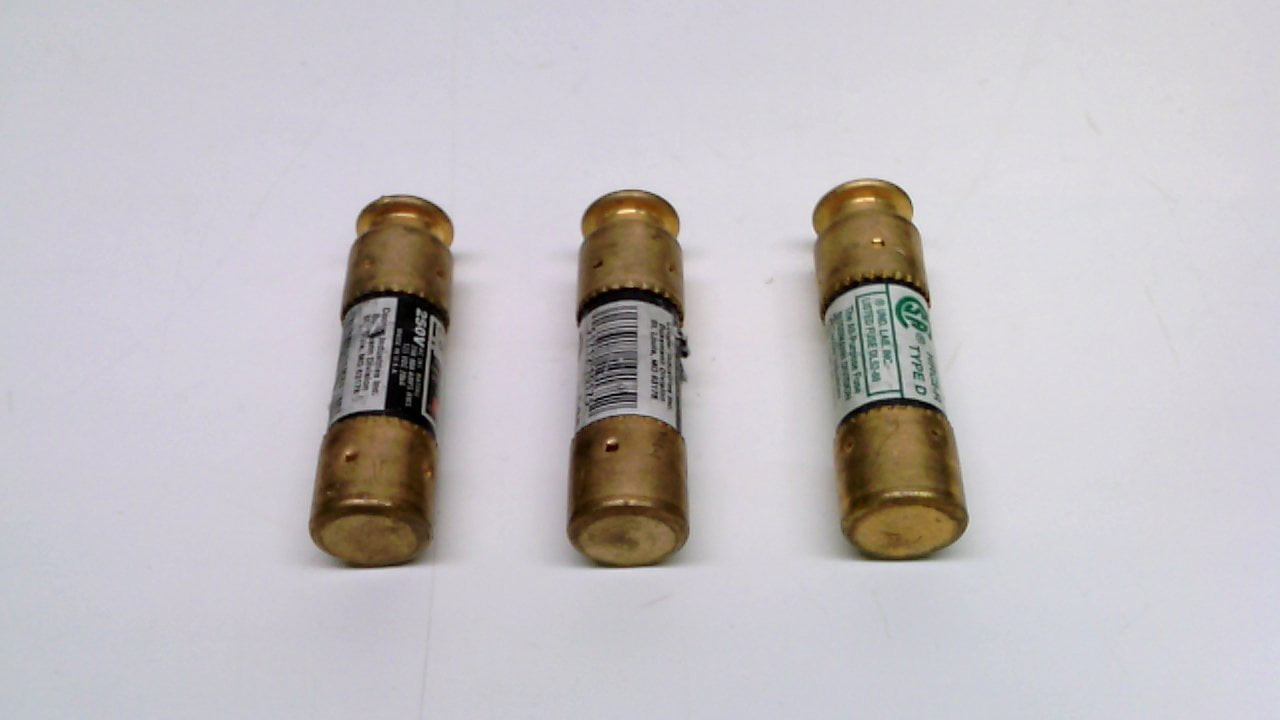 Bussmann FRN-R-20 Fusetron FRNR20 Fuse 20 Amp (Pack of 3) - New No Box ...