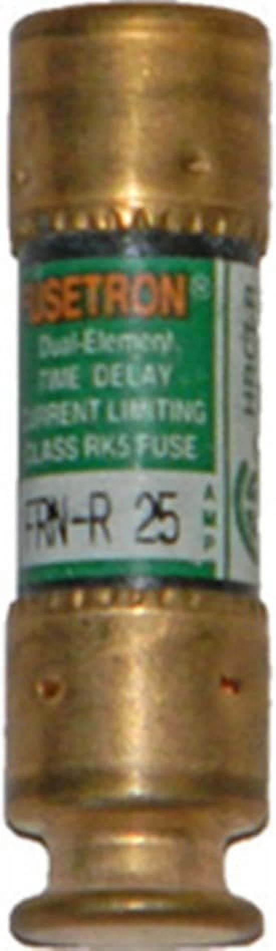 Bussmann FRN-R-25, 25 Amp 25A 250V Fusetron Dual Element Time-Delay ...
