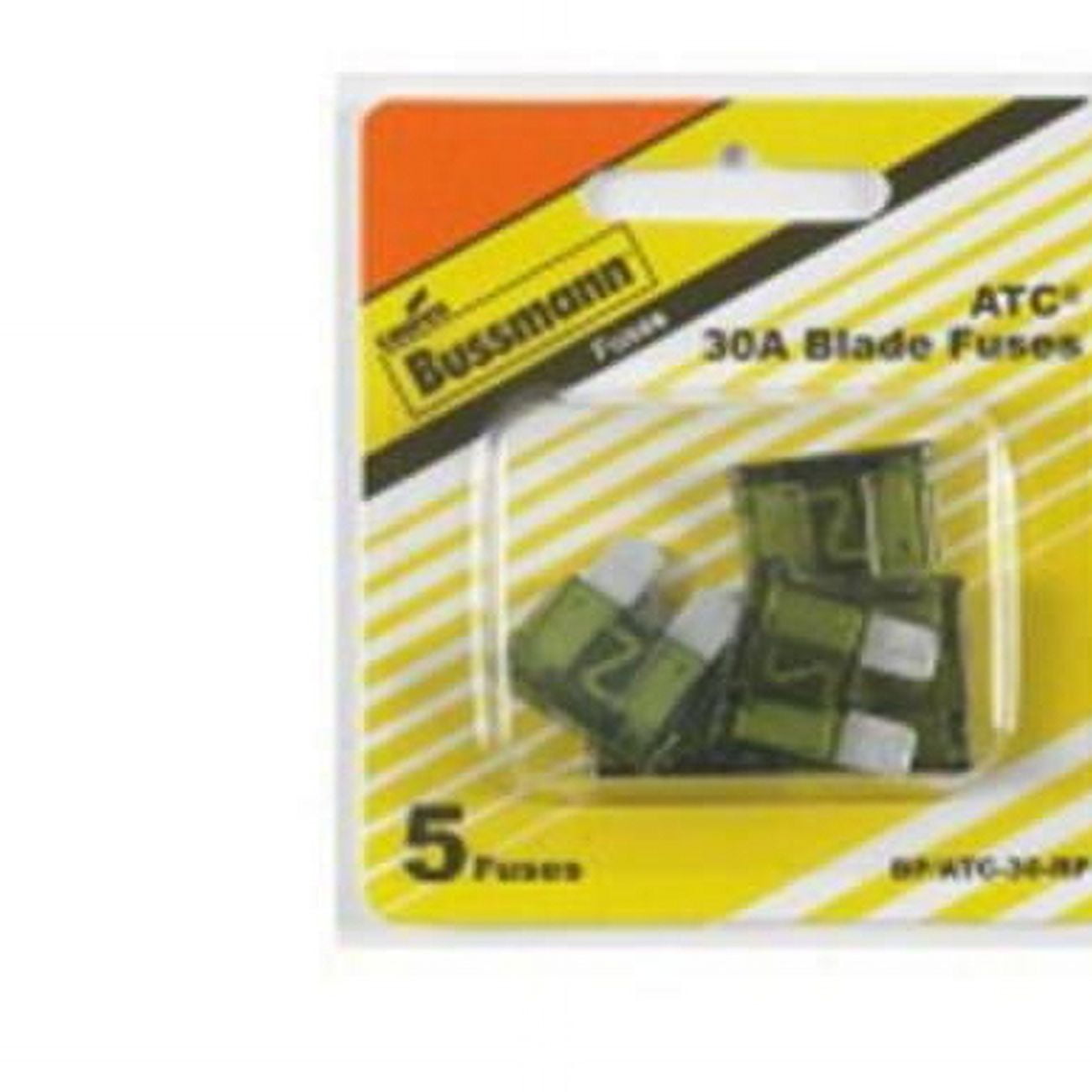 Bussmann Fuses BP/ATC-30-RP 30A Automotive Blade Fuse - Walmart.com