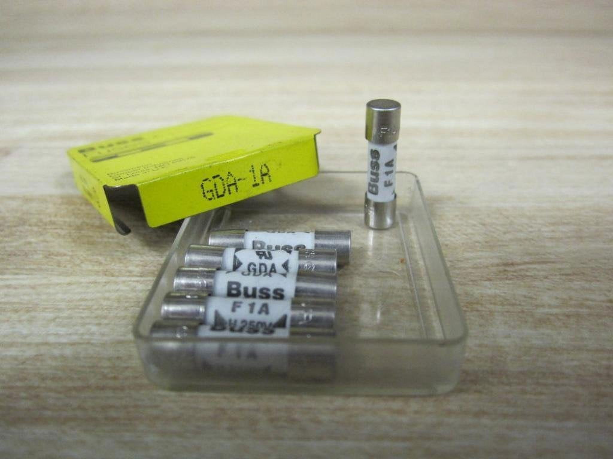 Bussmann GDA-1A Buss Fuse 1A 250V GDA1A (Pack of 6) - Walmart.com
