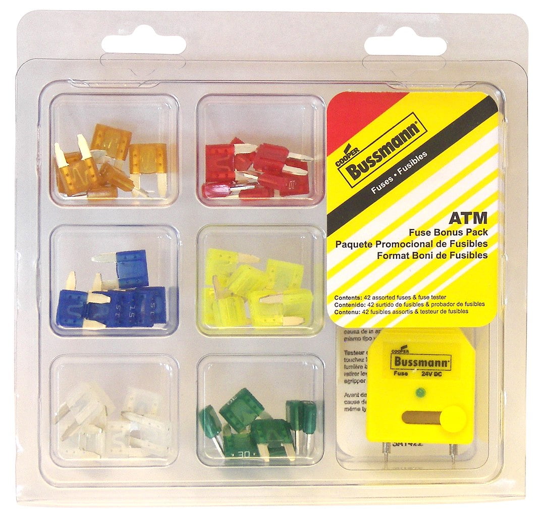 Bussmann Series 43 Piece ATM / MINI Preparedness Fuse Assortment ...