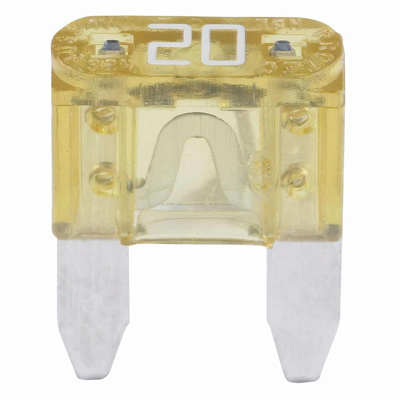 Bussmann 20 Amp Automotive Fuse Pack, 5 Count, ATM MINI Blade Fuses ...