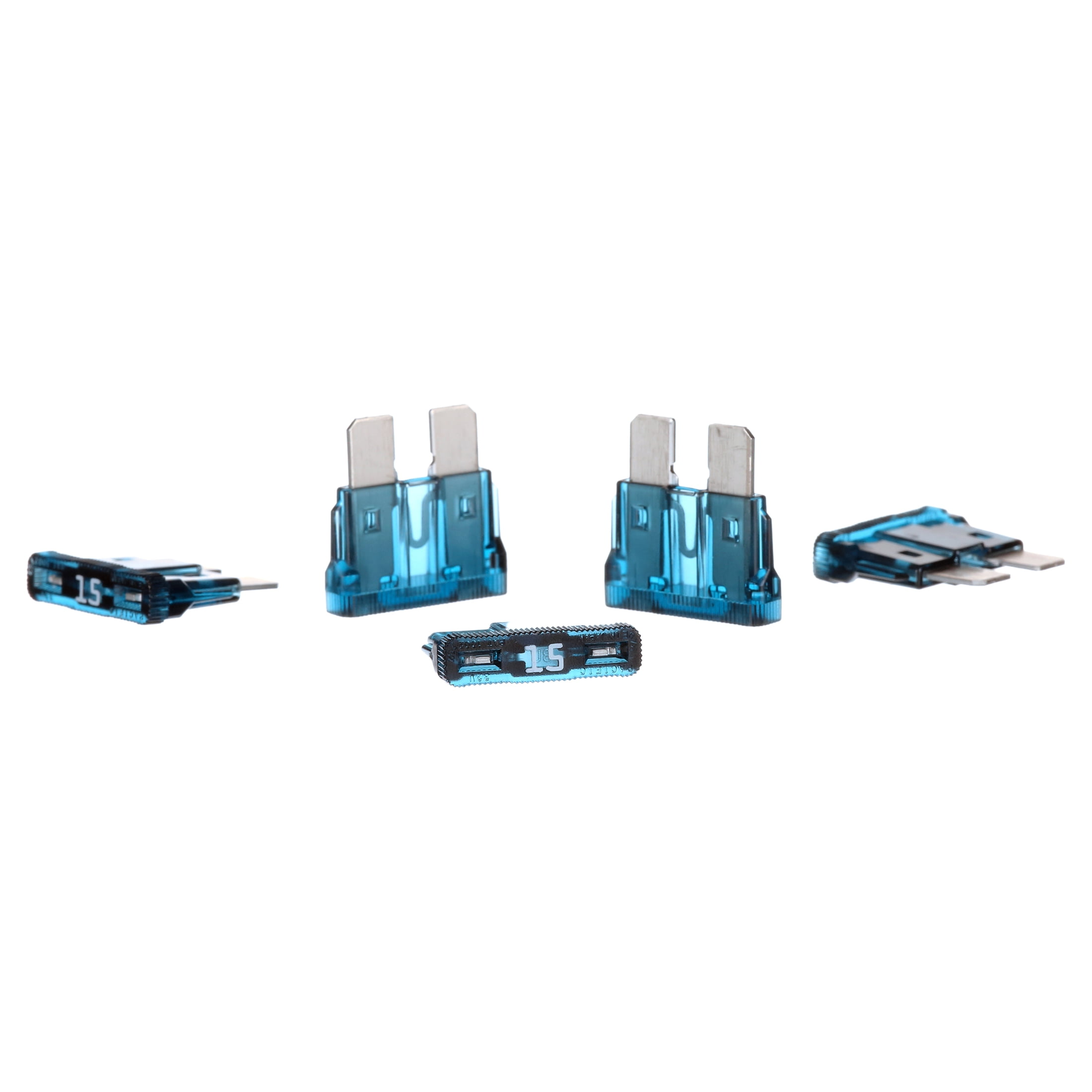 Bussmann Series BP/ATC-15-RP ATC / ATO 15 Amp Automotive Fuse Pack, 5 ...