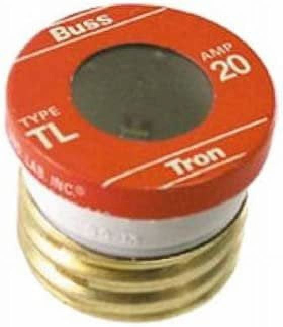 Bussmann 20 Amp Time Delay Plug Fuse, Edison Base, 125V UL Listed, 4 ...