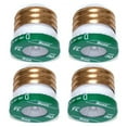Bussmann 30 Amp Time Delay Edison Base Plug Fuse, 4-Pack, 125V UL ...