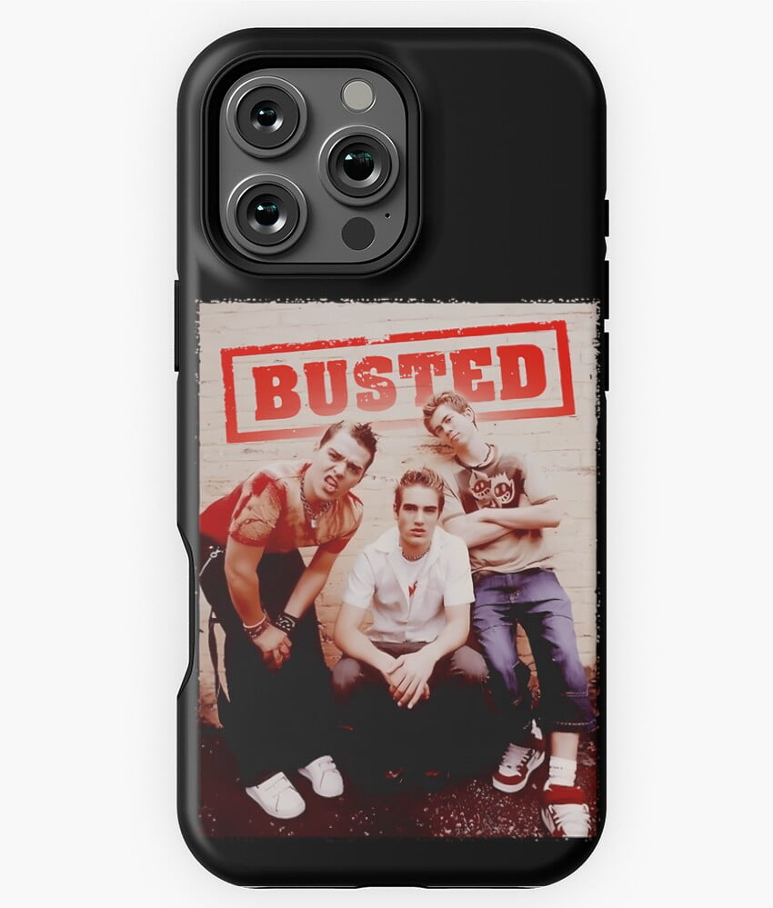 Busted Band Pop Rock Music Logo M3819 Phone Case for iPhone 17 16 15 14 ...
