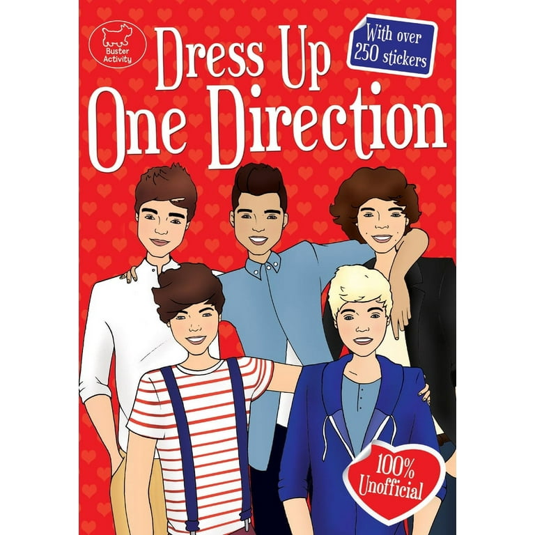 One Direction Stickers Walmart