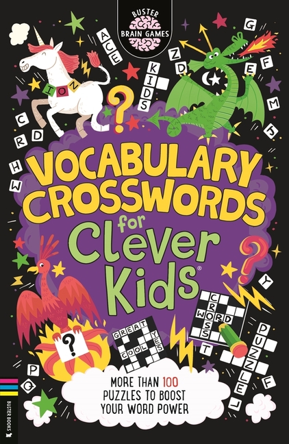 Buster Brain Games Vocabulary Crosswords for Clever Kids(r): More Than ...