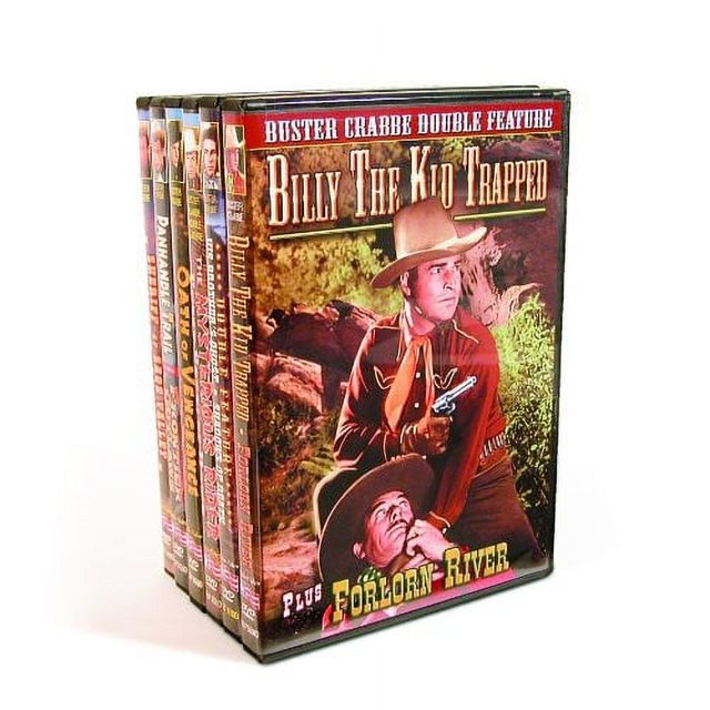 Buster Crabbe Cowboy Double Feature Collection (DVD), Alpha Video ...