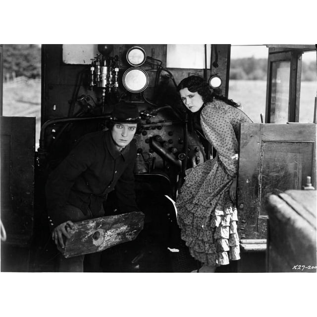 Buster Keaton and Marion Mack in The General Photo Print (8 x 10 ...
