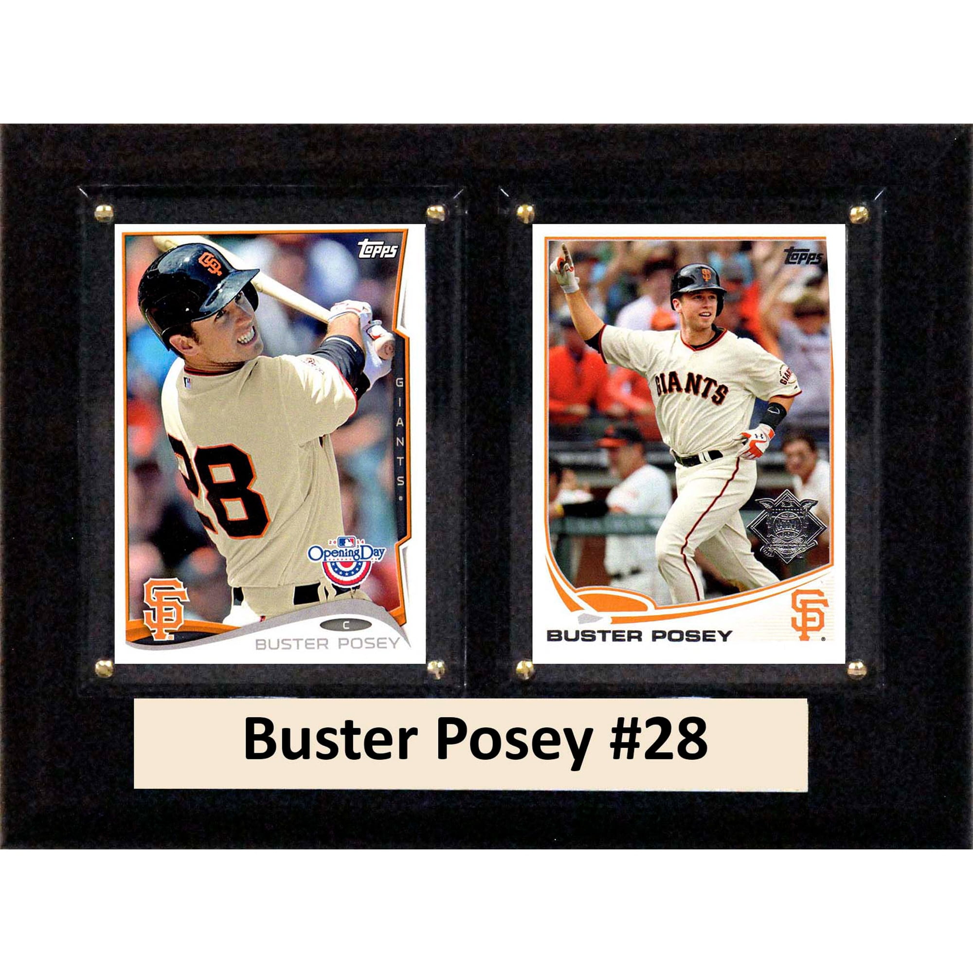 Buster Posey Giants 6'' x 8'' Plaque - Walmart.com