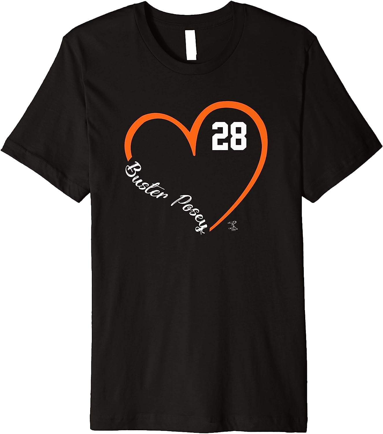 Buster Posey Heart Player Name T-Shirt - Apparel - Walmart.com
