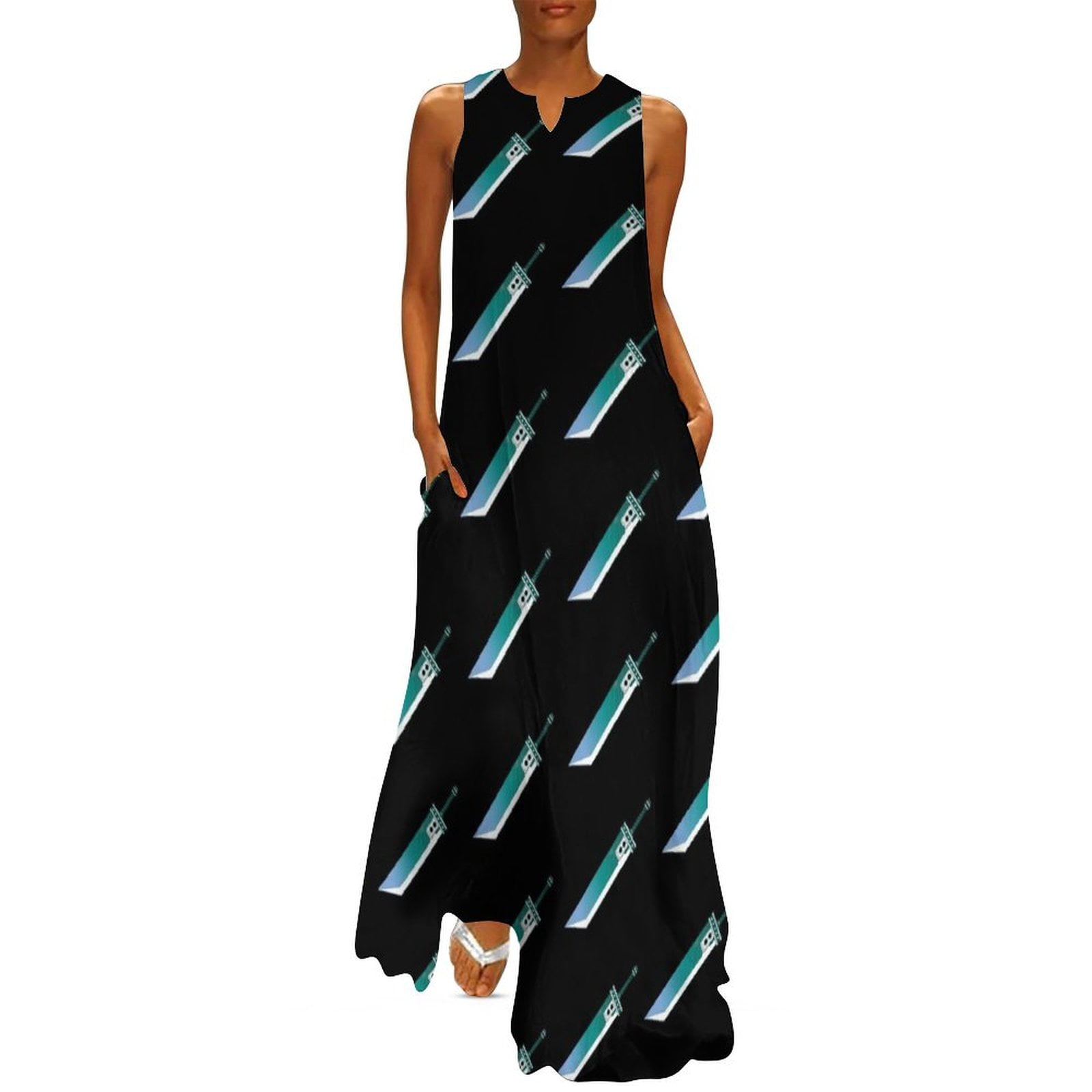 Buster Sword (colour) Long Dress prom dress 2024 luxury woman party ...
