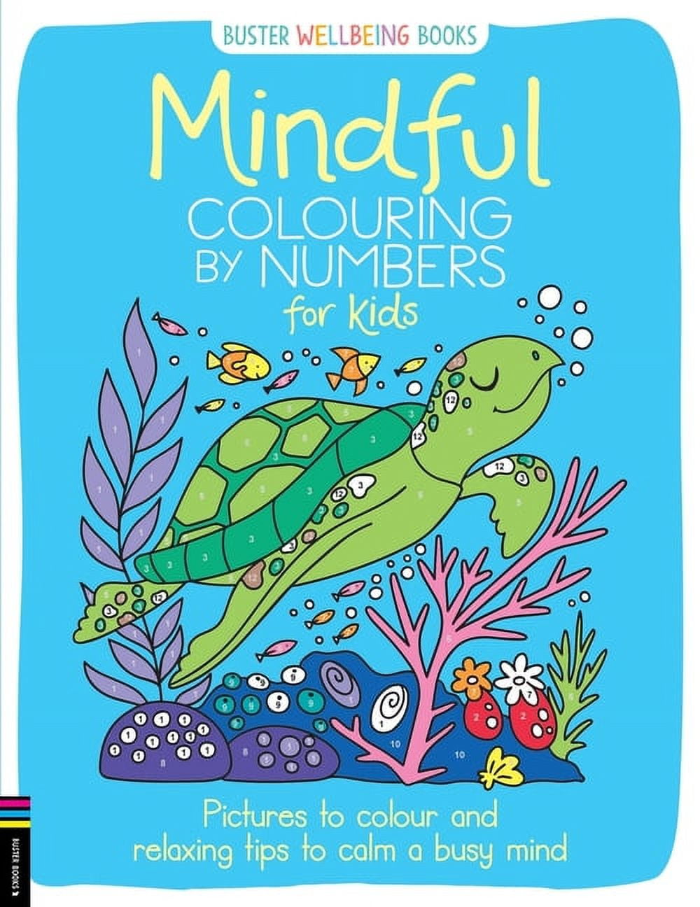 Mindful Colouring by Numbers for Kids - Walmart.com