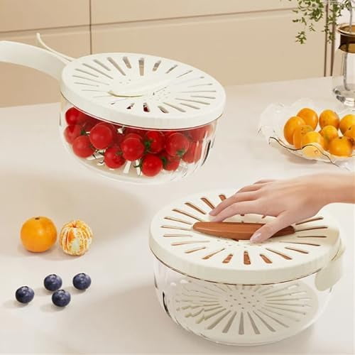 Bustier Fruit Strainer, Multifunctional Fruit and Vegetable Washing ...