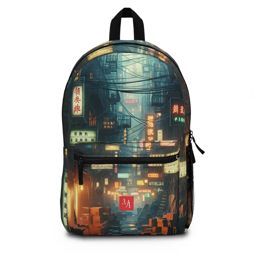 Bustling Alleyway at Night - Backpack - Walmart.com