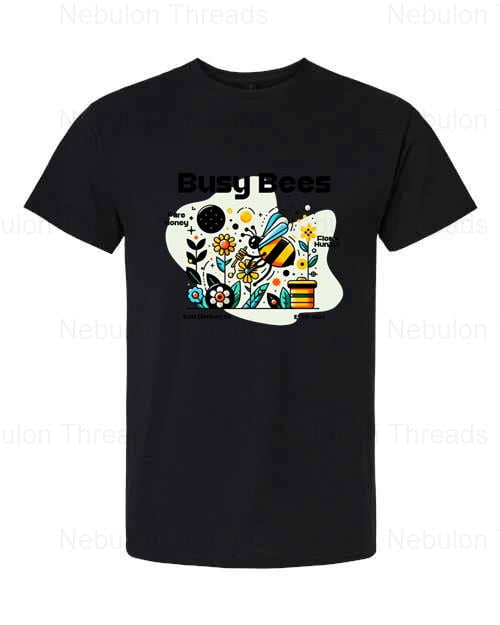 Busy Bees T Shirt Stay Active and Productive in a Fun Graphic Tee ...
