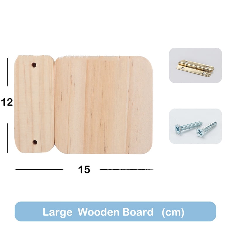 Busy Board Accessories DIY Toy Part Wooden Toys Metal Locks Leather ...