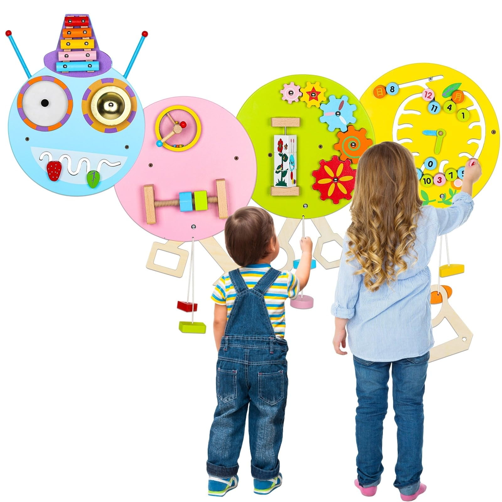 Busy Board Caterpollar Caterpillar Activity Wall Panels, Children Kids ...